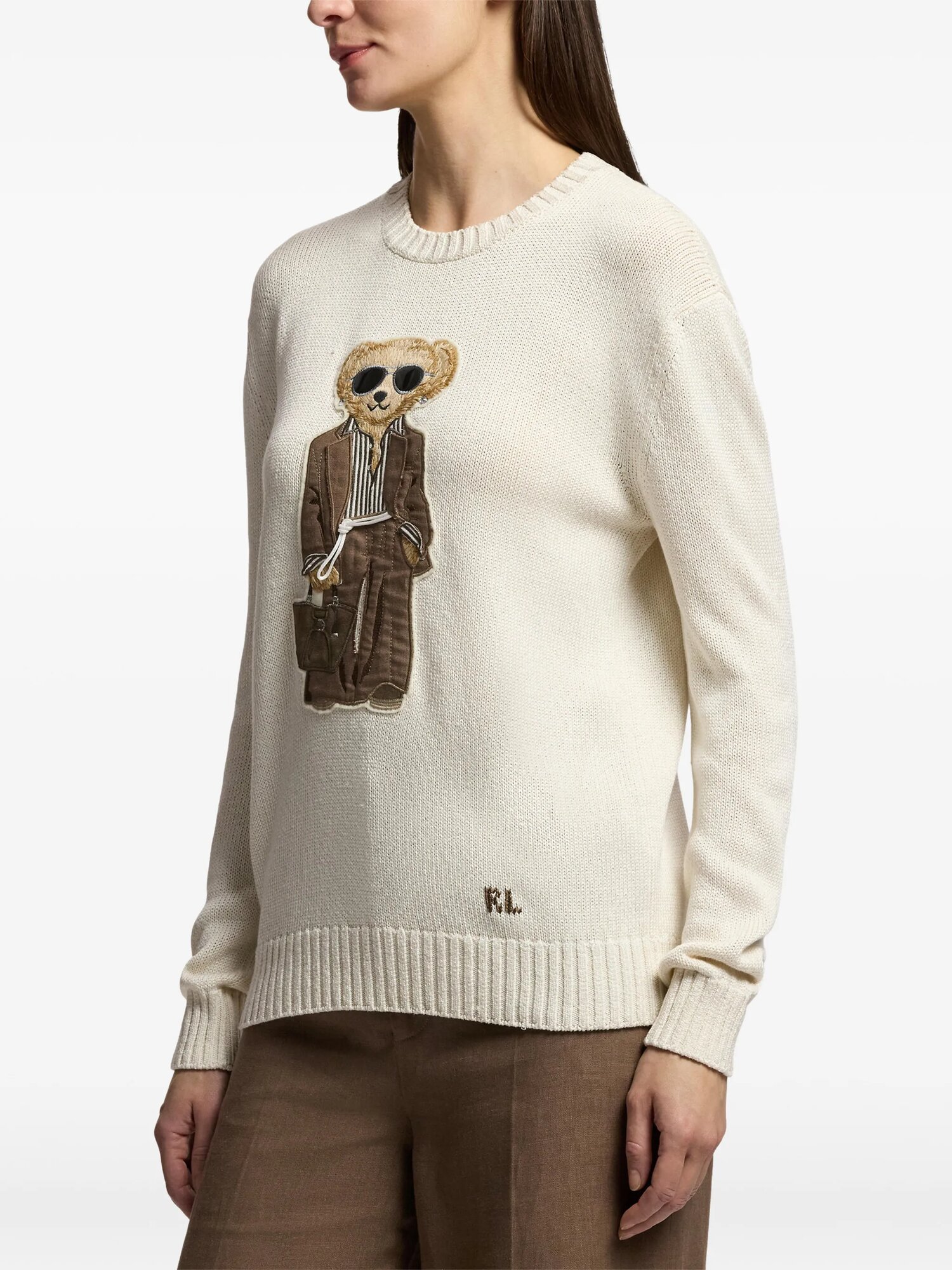 Свитер Ralph Lauren Collection Polo Bear, размер 32, , разноцветный — фото 1