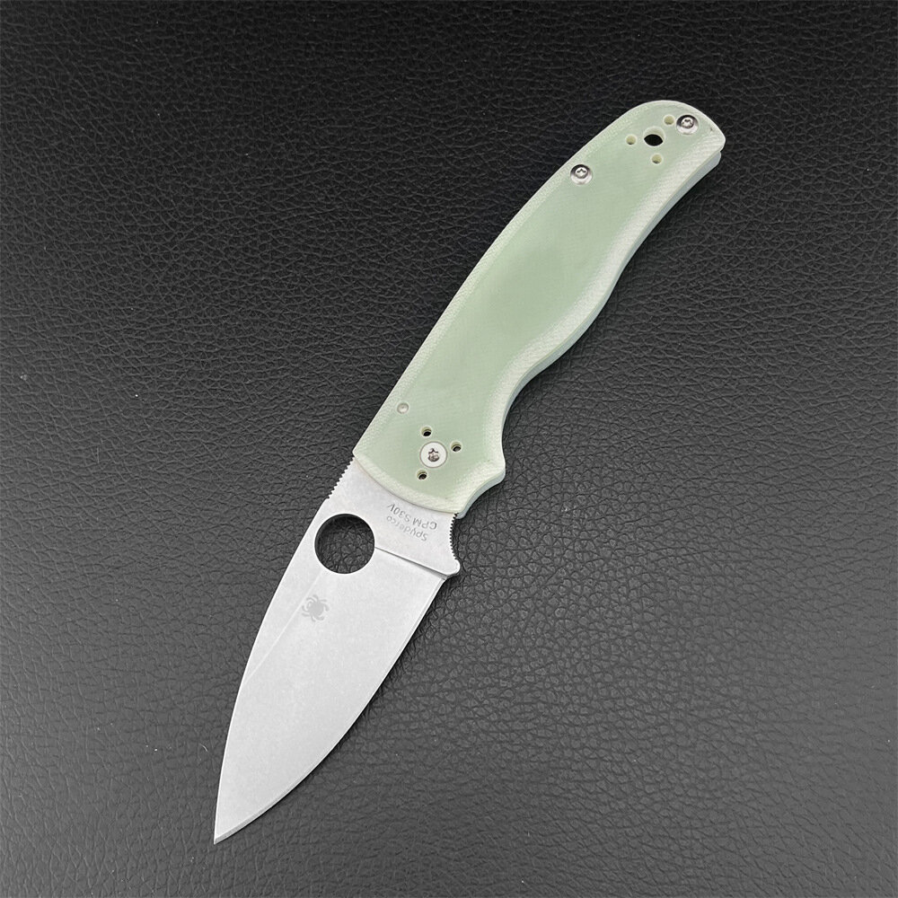 Spyderco C229 Складной Нож «Паук» С Рукоятью G10, Лезвие Высокой Твердости, EDC Для Кемпинга И Выживания