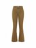 Джинсы Alberta Ferretti Logo-patch flared jeans, размер 40, коричневый