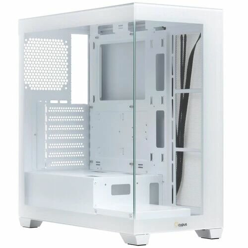 Компьютерный корпус Ocypus Gamma C72 (Gamma-C72-WHD000XX-GL) белый - Midi Tower, ATX, USB 2.0 Type-A, USB 3.2 Gen 1 Type-A