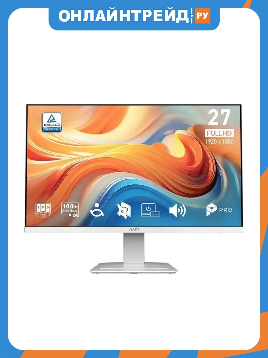Монитор Msi 27" Pro MP273W E14A белый (9S6-3PB4CH-265)