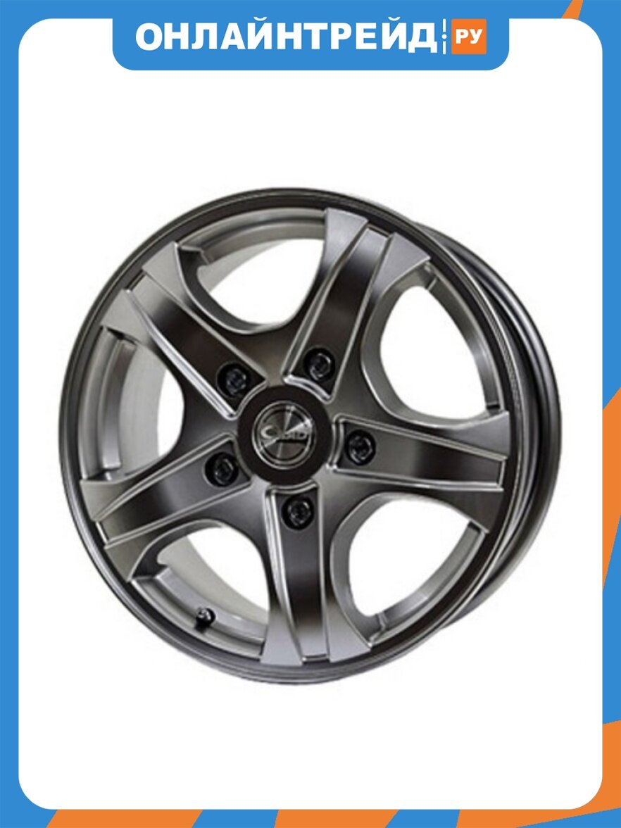Диск Skad Калипсо 6.5x16/5x139.7 D98.5 ET43 графит