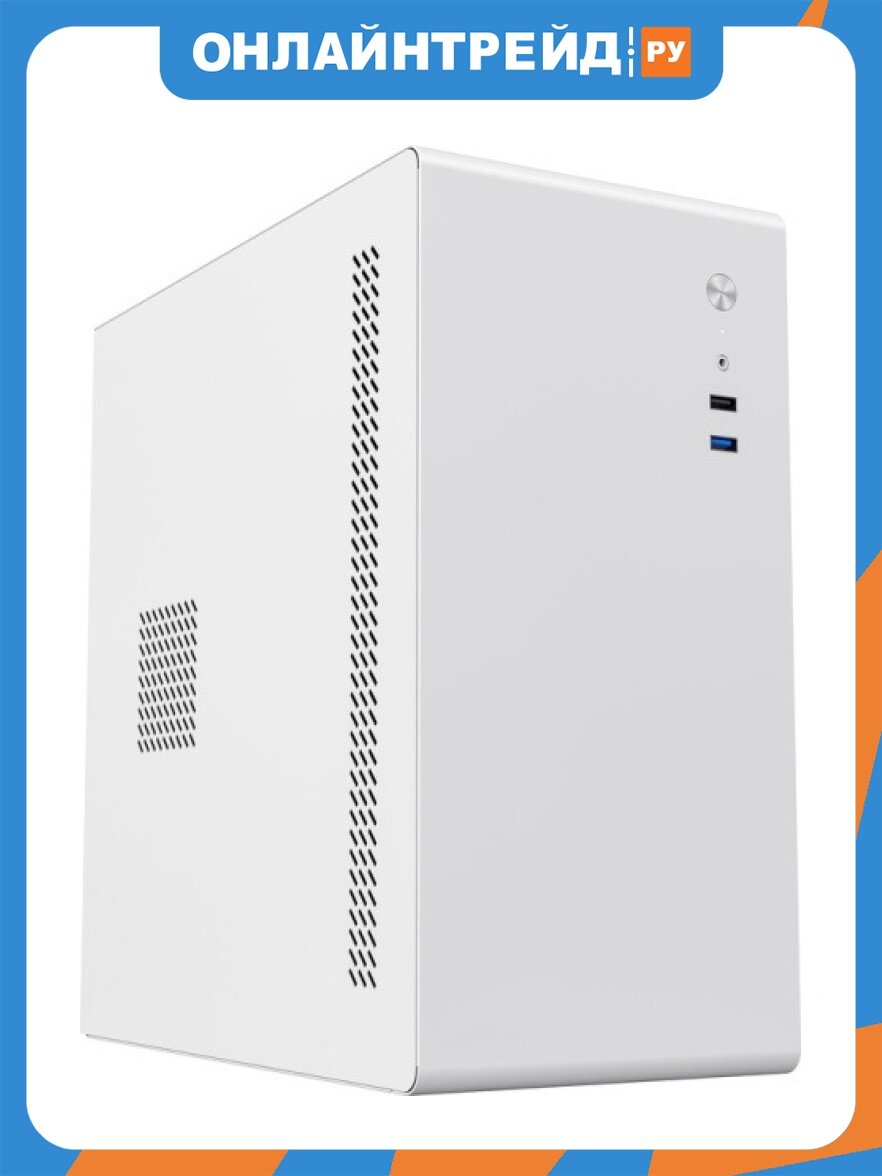 Корпус с блоком питания Foxline FL-719W-FZ450R-U31, белый