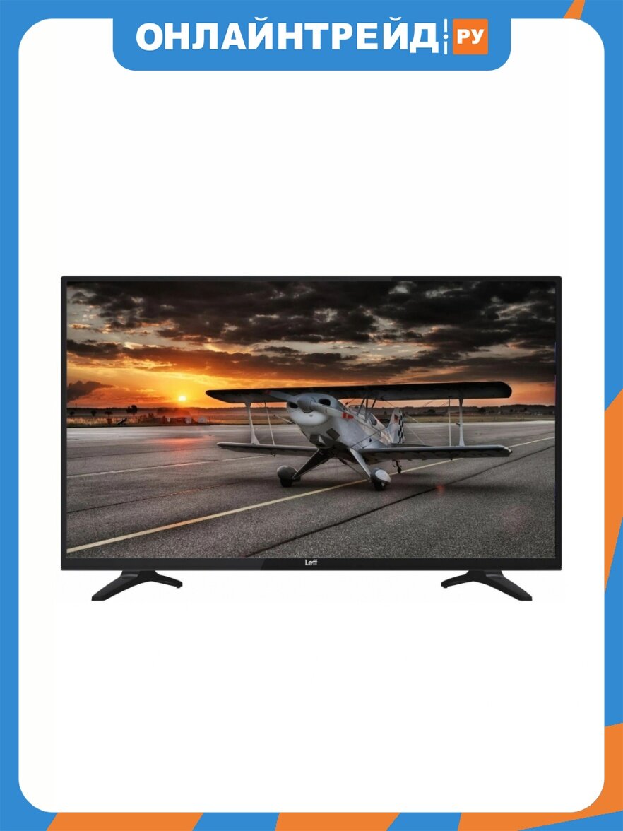 Телевизор Leff 32H250T, IPS, черный