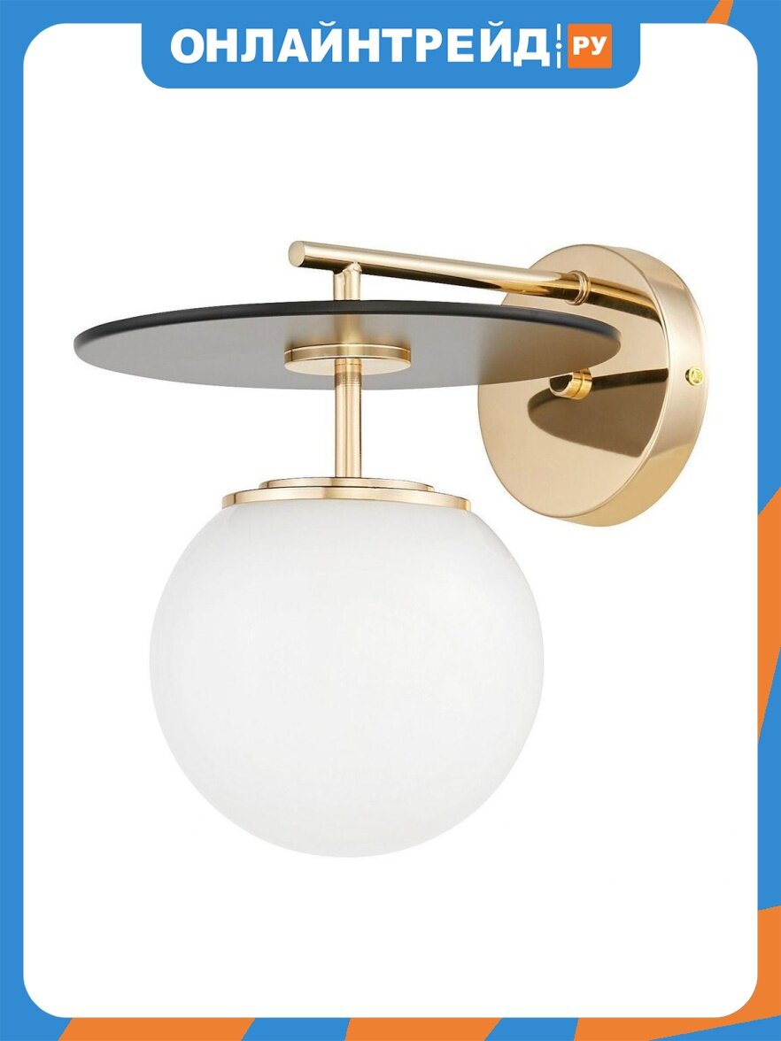 Бра Lumina Deco Dalton LDW 7014-1 GD+BK