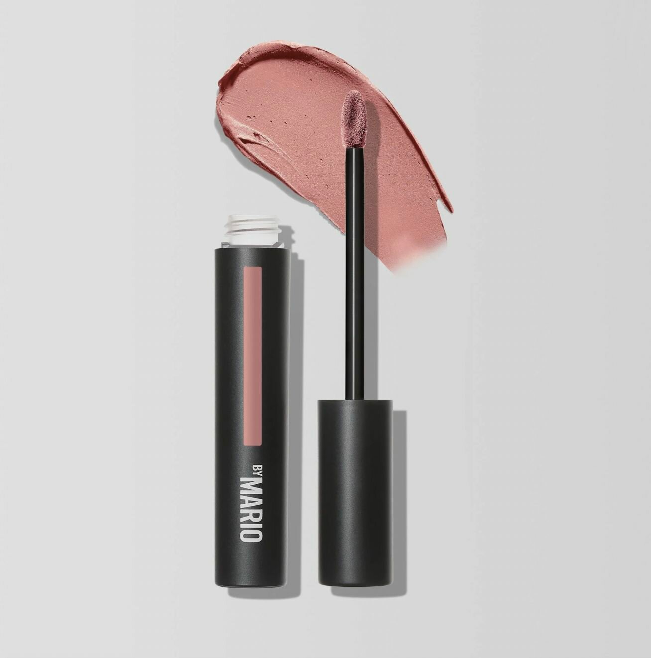 MakeUp By Mario Сатиновый матовый крем для губ, Ultra suede cozy lip creme ALMOST BARE