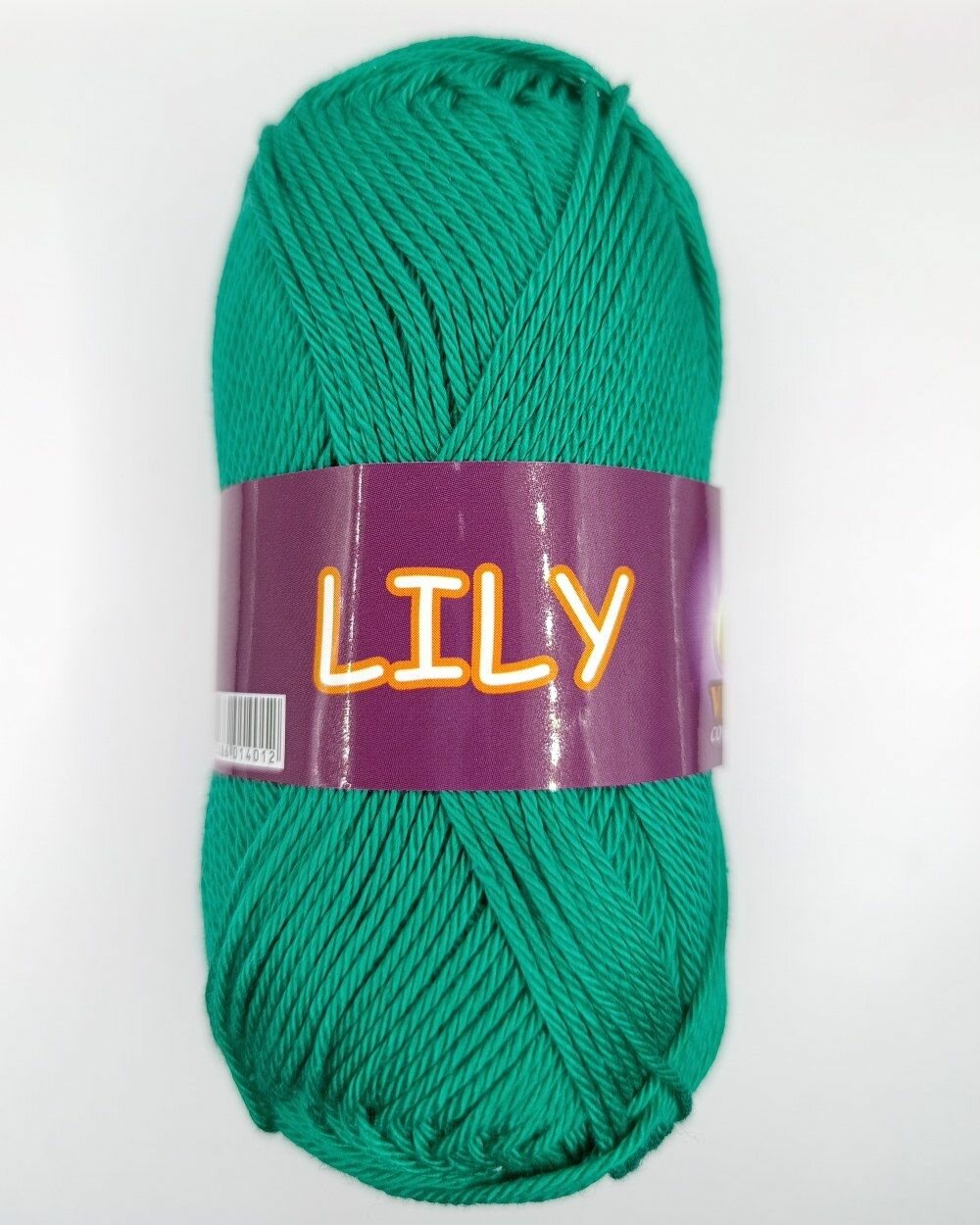 Пряжа для вязания Vita Lily 1622 зелёный 50 гр/125 м 100% мерсеризованный хлопок
