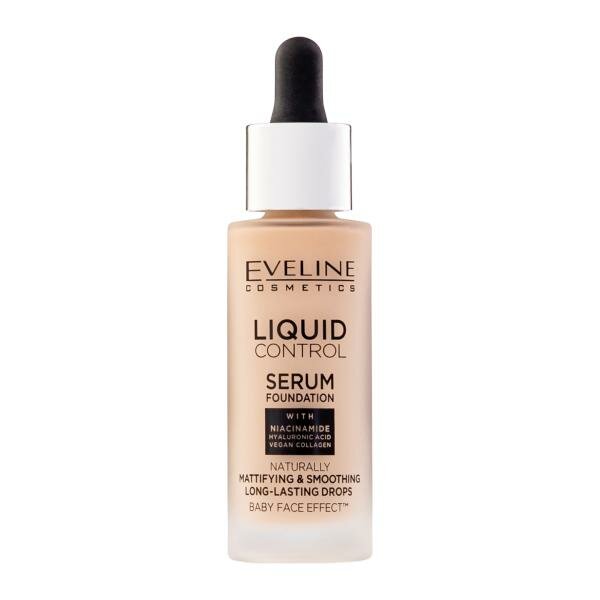 Тональная основа Eveline Cosmetics Liquid Control жидкая тон 005 32мл