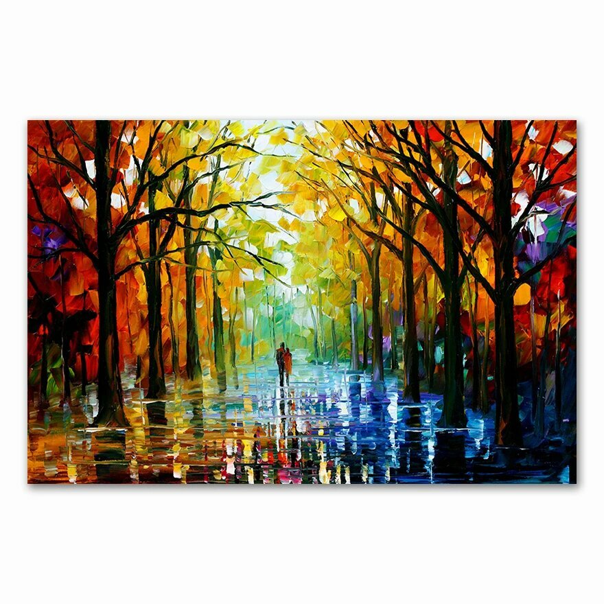 Абстрактная живопись AliPaint для гостиной