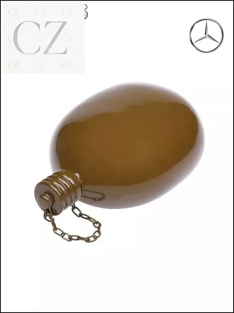 Фляга 750 мл, коричневый, хаки