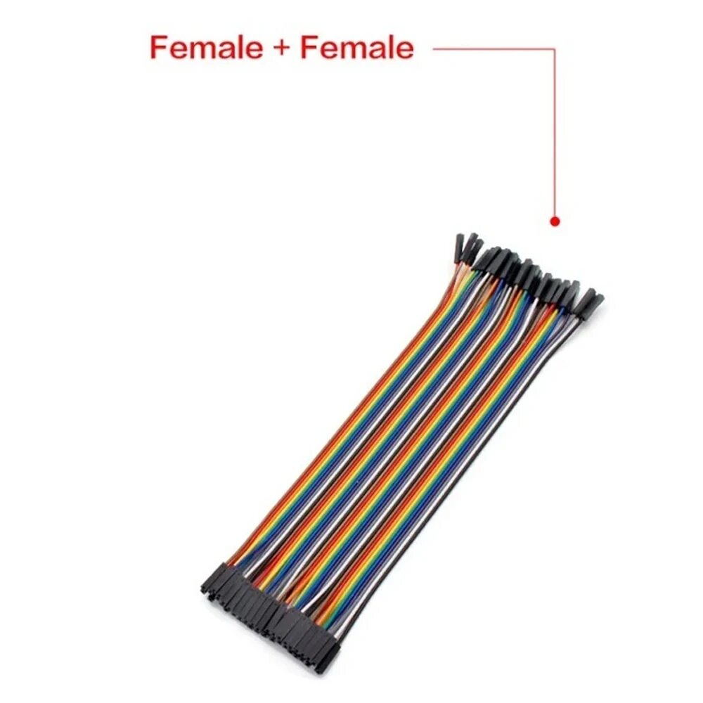 Dupont Кабели 40-контактные 10см/20см/30см 20cm, Female to Female