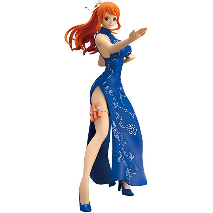 Фигурка унисекс BANPRESTO Nami Glass Factory, One Piece, Sparkling Charm Scale Figures, 22см