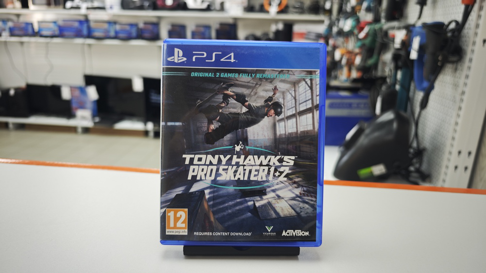 Игра Tony Hawk's Pro Skater 1 + 2 (PlayStation 4, Английская версия)