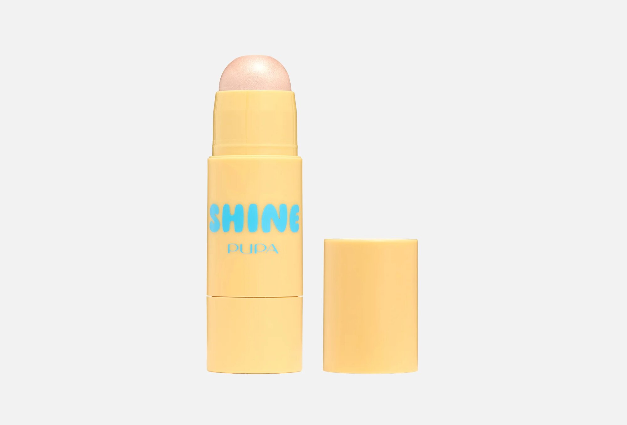 Pupa SHINE Стик-хайлайтер для лица 6г 001, Розовая куколка