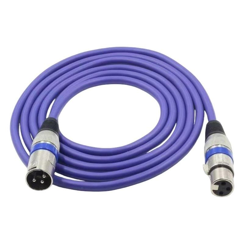 Надёжный 3-контактный XLR-кабель для микрофонов, 2 - 1m