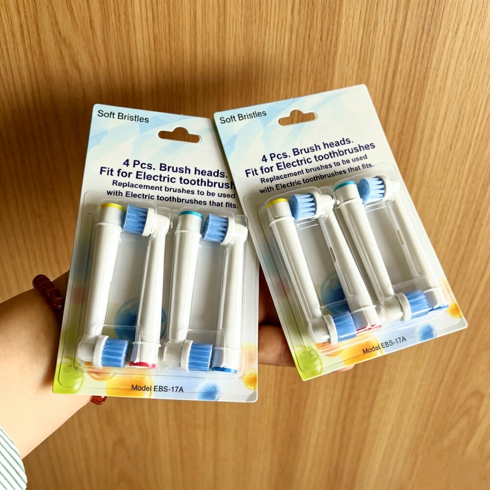 8 шт. Сменные насадки для электрических зубных щеток Oral-B, кроме моделей iO, Sonic и Pulsonic