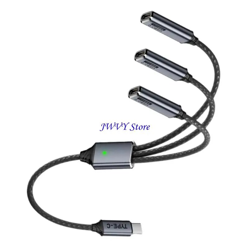 USB C Разветвитель 3 Порта Without adapter — фото 1