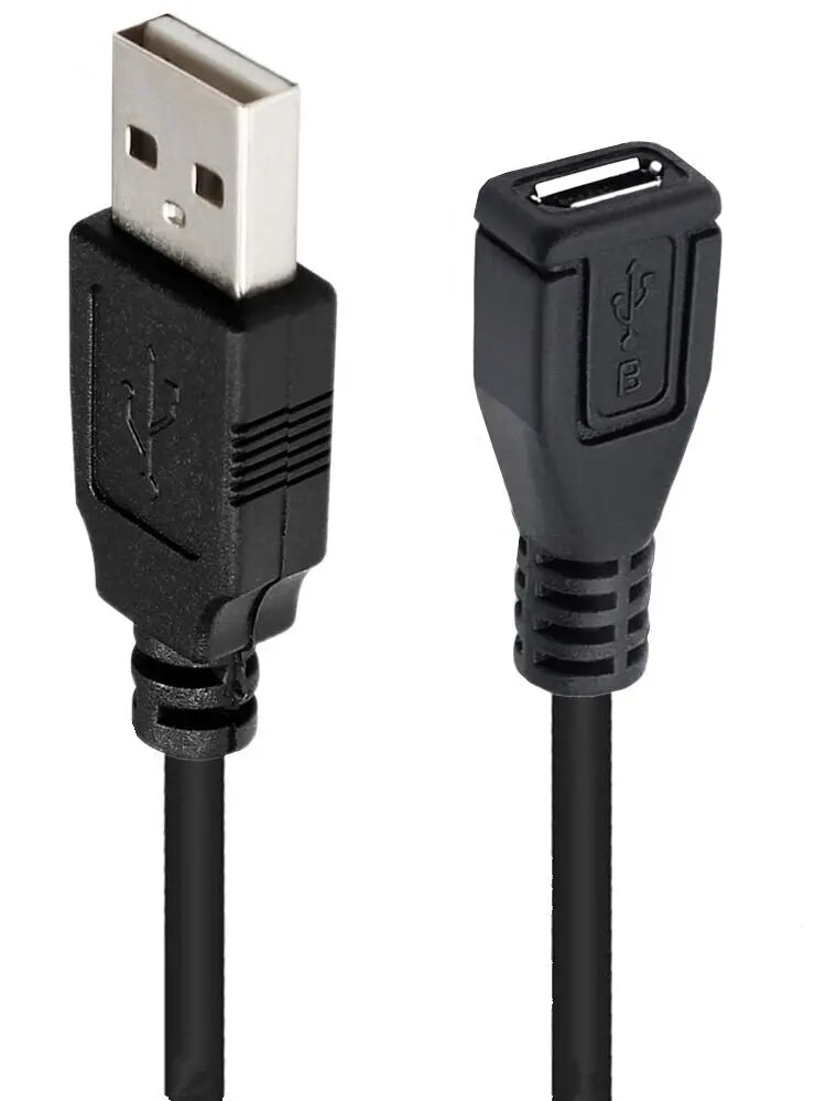 Адаптер USB 2.0 A на Micro USB B Micro 5Pin Female