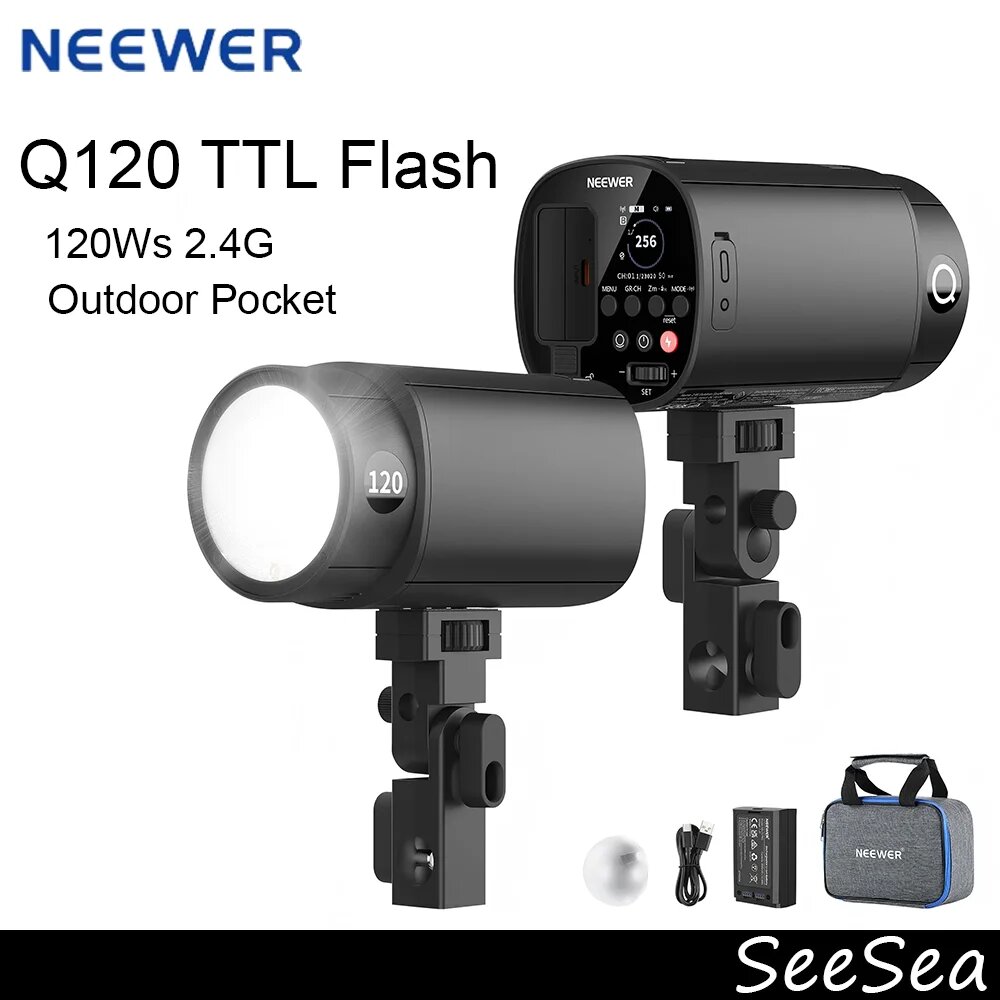 NEEWER Q120 120Ws портативная вспышка