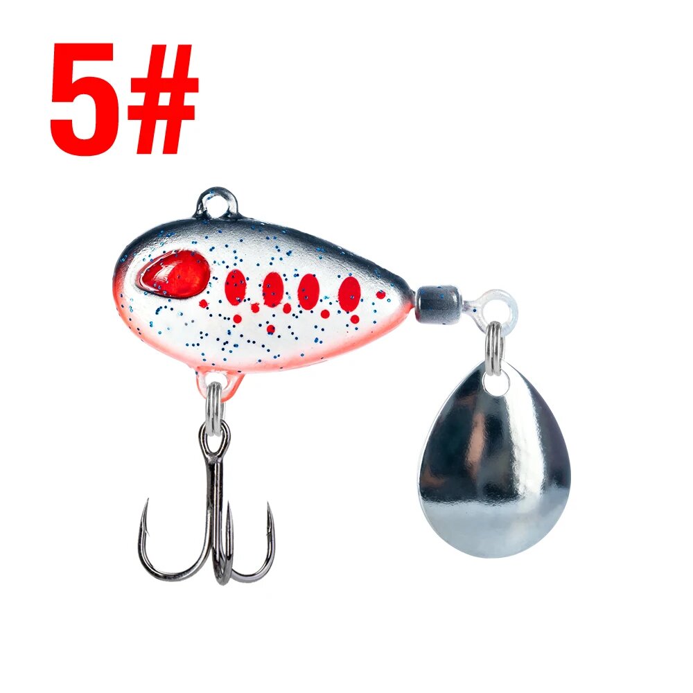 Виброприманка Tail Spinner 3.5-21г тонущая 8g, 5