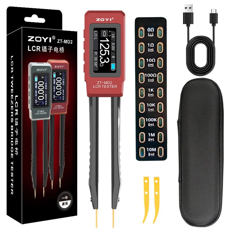 Цифровой измеритель LCR ZOYI ZT-MD2 ZT-MD2 package2