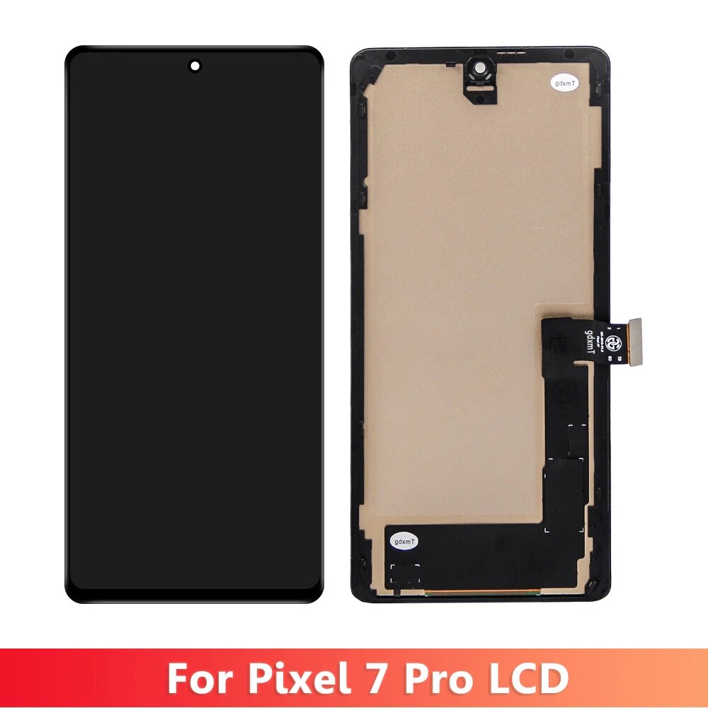 Протестировано для Google Pixel 7 Pro GP4BC GE2AE GFE4J ЖК-дисплей с цифровым преобразователем сенсорного экрана в сборе для Pixel 7 Pro Замена ЖК-дисплея