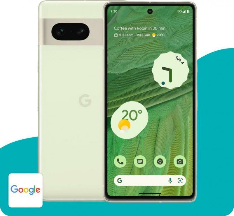 Смартфон Google Pixel 7 Lemongrass 128 ГБ, оригинал, гарантия 1 год