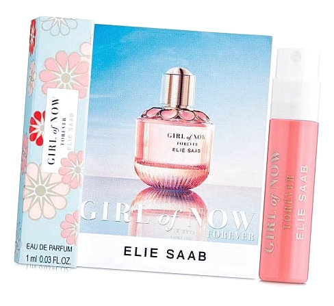 Женский парфюм Elie Saab Girl Of Now Forever 1 мл сэмпл - Эли Сааб Герл Оф Нау Форевер