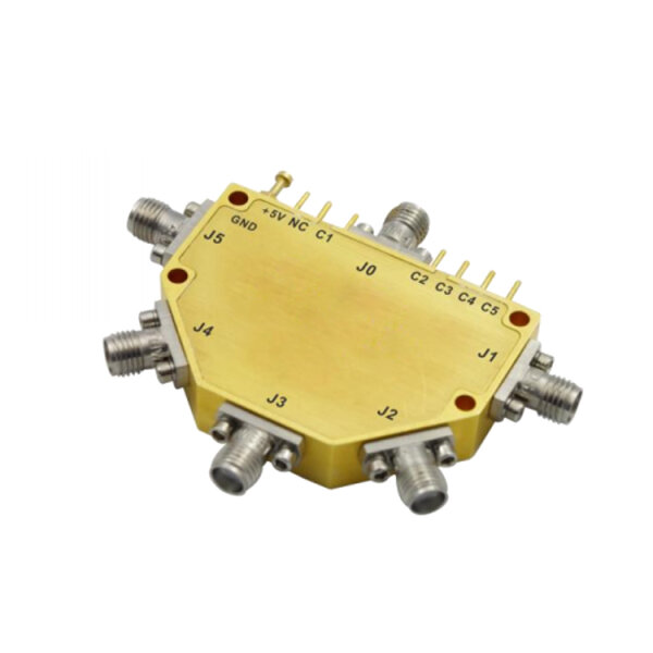 2-4 GHz Absorptive SP5T PIN Switch
