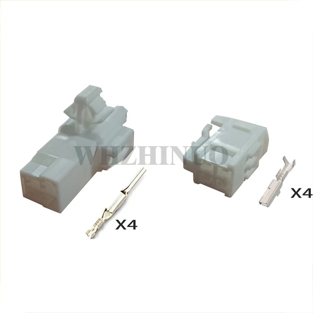 4-контактный автомобильный электрический разъем 7283-1040 6520-0349 7282-1042 3TS04MWP, гнездо для пневмоподвески 90980-10795