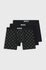 Трусы BOSS Boxer Long One, комплект из 3 шт., размер M, черный
