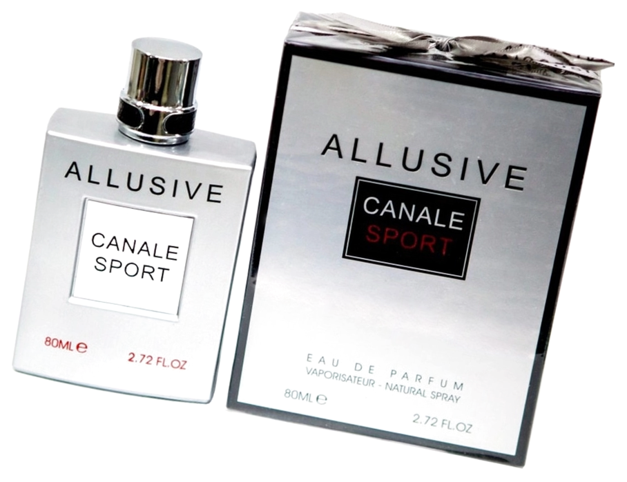 Фрагранс Ворлд Алюзив Канал Спорт парфюмированная вода для мужчин 80 мл - Fragrance World Allusive Canale Sport