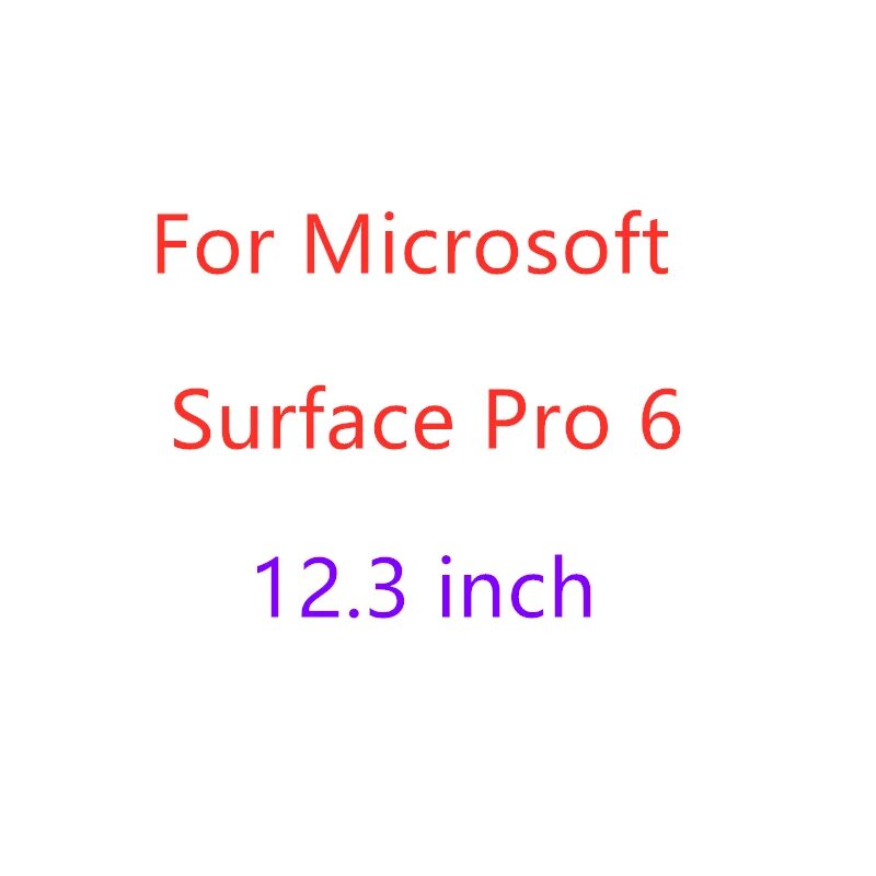 Защитное стекло для Microsoft Surface Pro 6 12.3 inch