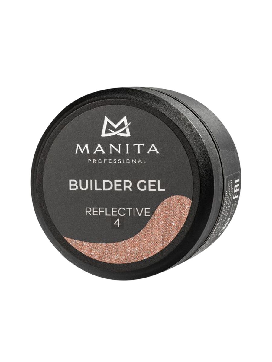 Manita Professional Гель моделирующий для ногтей светоотражающий / Builder Gel Reflective №04, 15 мл