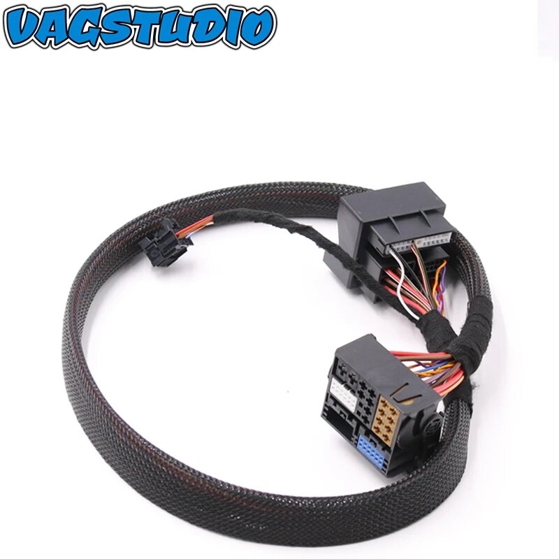 Для Golf 7 MK7 Passat B8 Tiguan Octavia SKODA MQB MIB2 STD2 ZR NAV Discover Pro MAIN ADAPTER