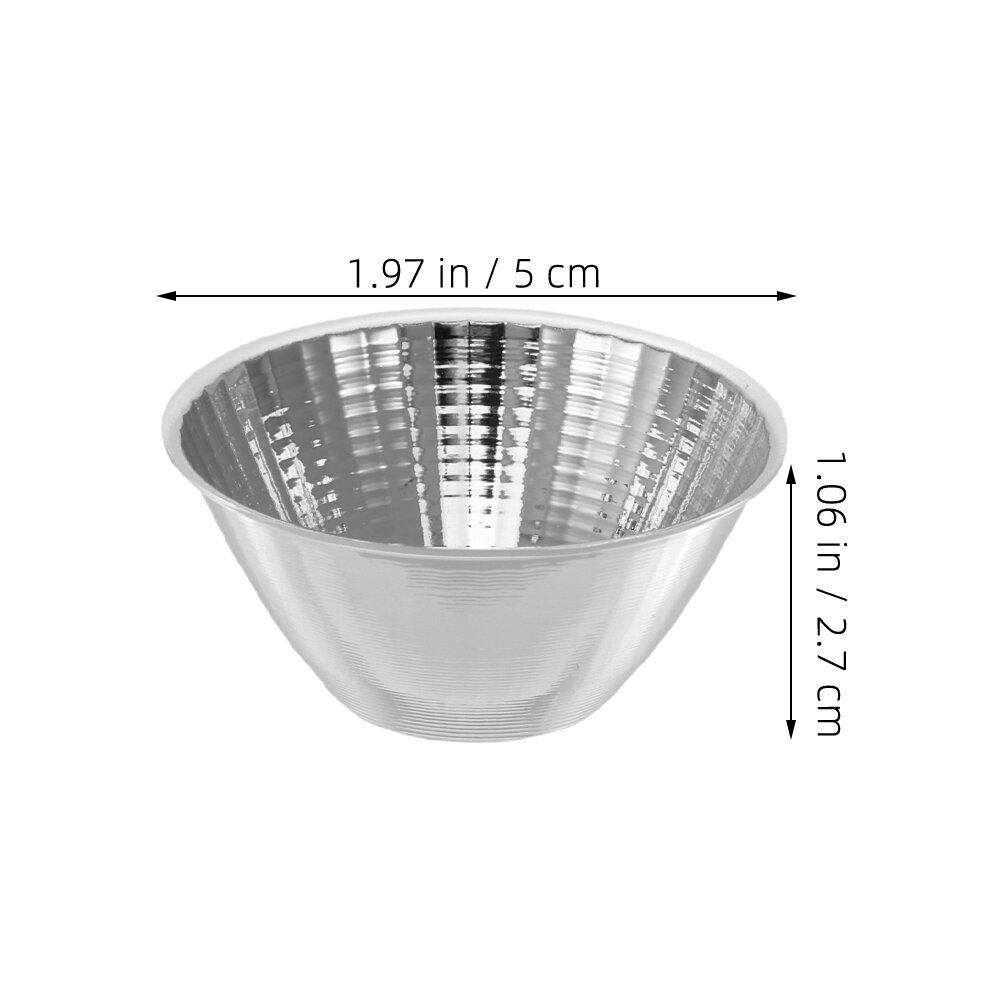 2 Шт Отражатель Луч Света Для Фонариков Спот Лампы Освещение 5.00X5.00X2.70Cm