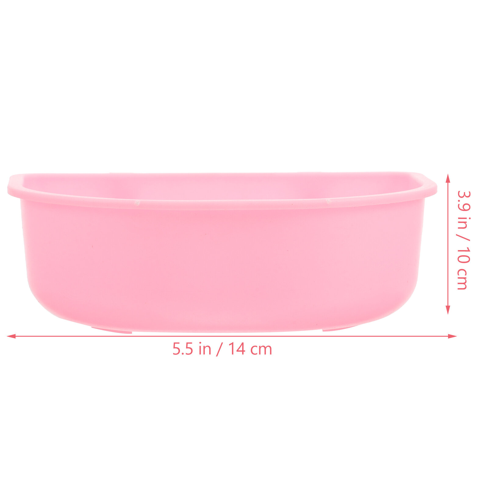 П Practичная Подвешиваемая Миска Для Кошек И Собак Из Прочного Пластика 14x10cm