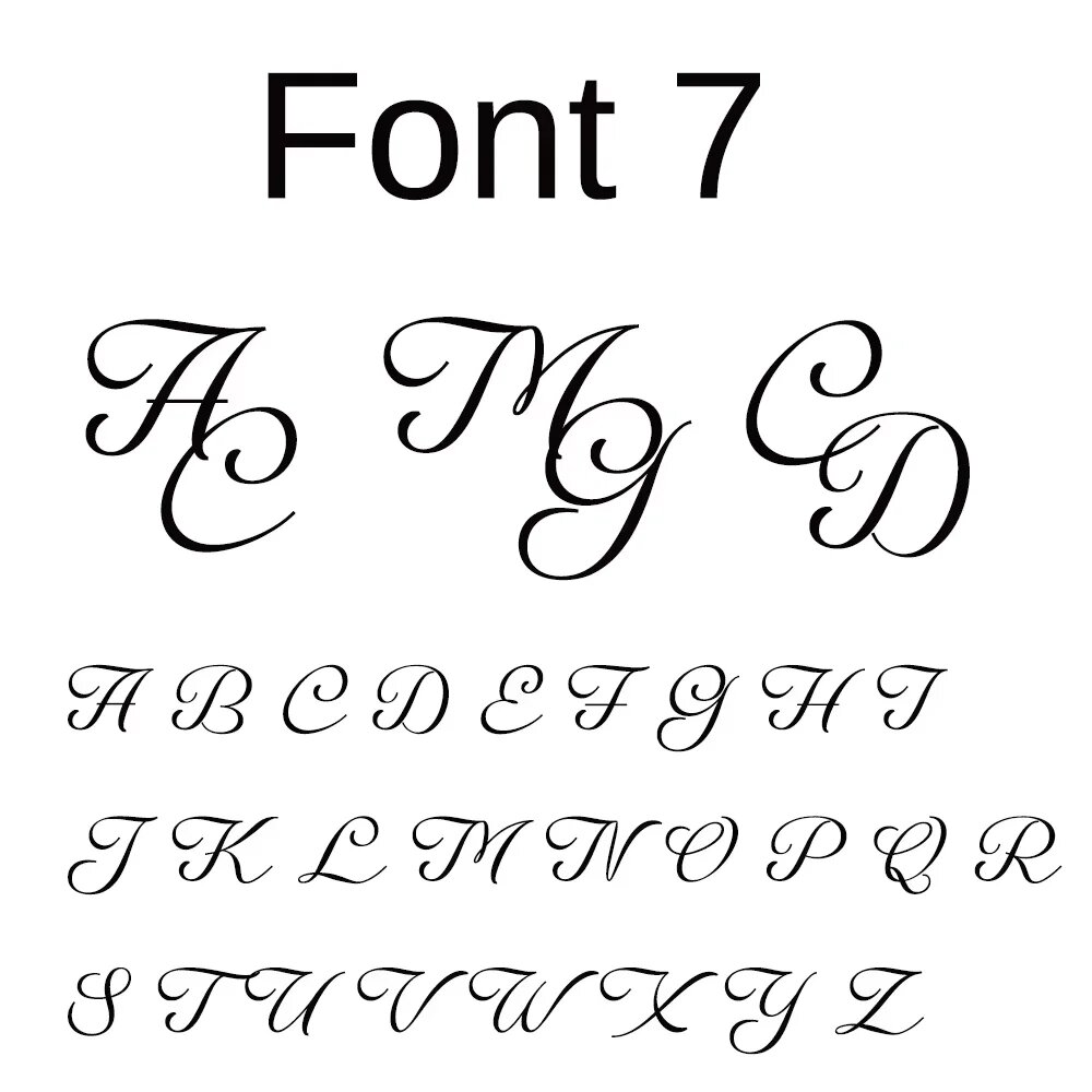 Персонализированные запонки из нержавеющей стали font 7, silvery
