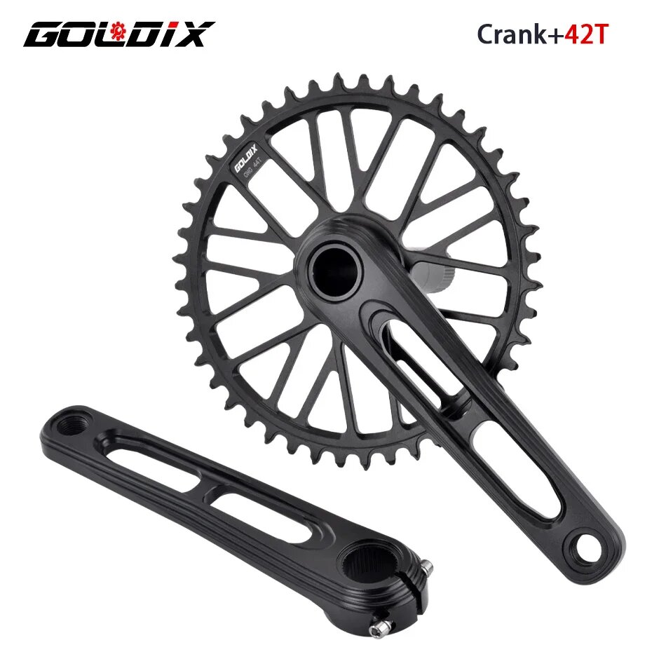 GOLDIX Шатуны гравел 170mm, 42T, без каретки