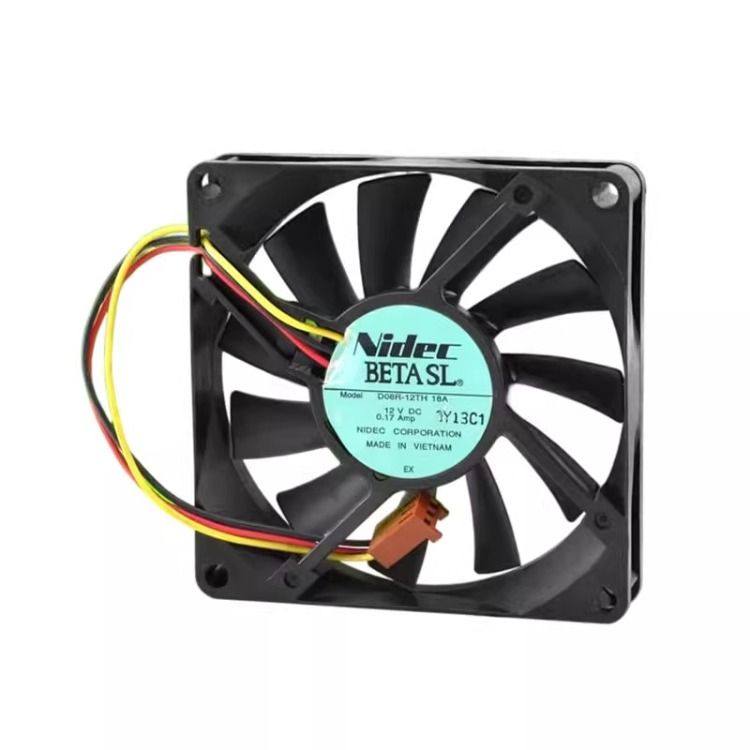 Nidec D08R-12TH 18A DC12v 0.17A 8015 3 провода вентиляторы -