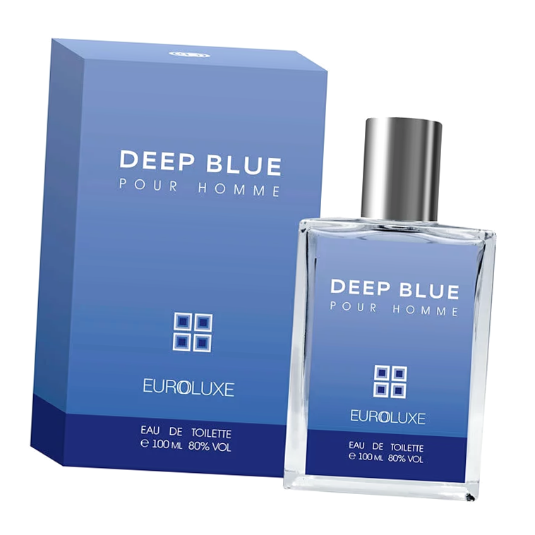Мужская туалетная вода Euroluxe Deep Blue 100 мл - Евролюкс Дип Блу парфюм