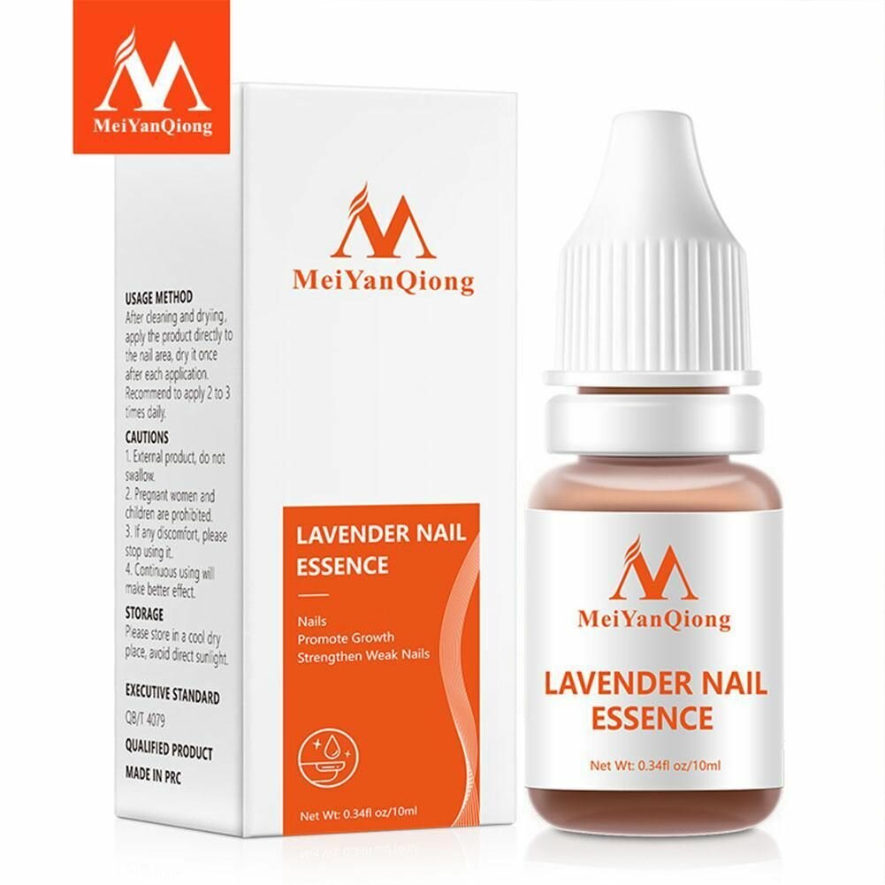 Эфирное масло для лечения грибка ногтей MeiYanQiong Lavender для лечения онихомикоза, ускорения роста ногтей