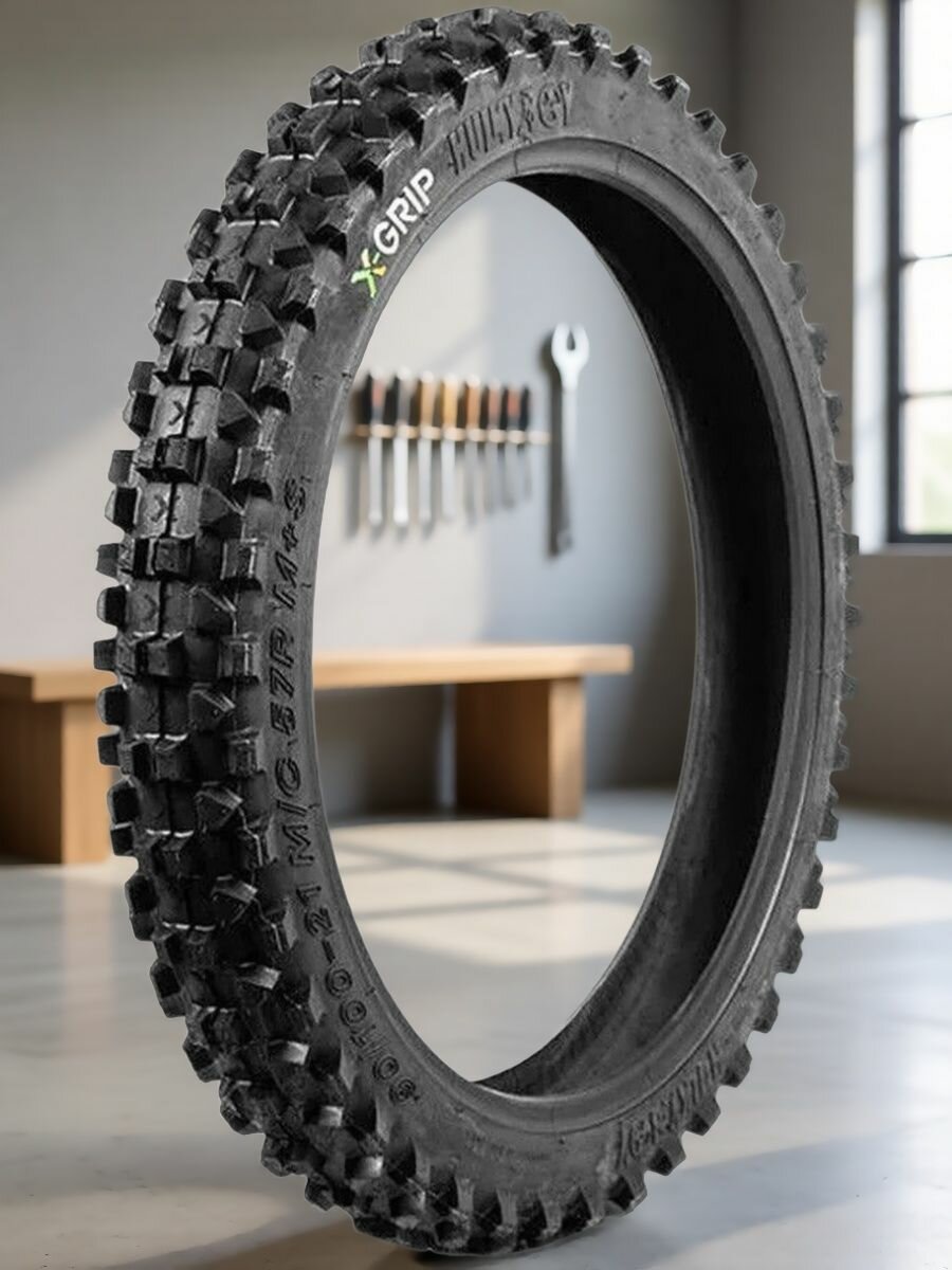 Мотошина X-Grip HULKYBOY 90/100 -21 57R TT Front Soft NHS