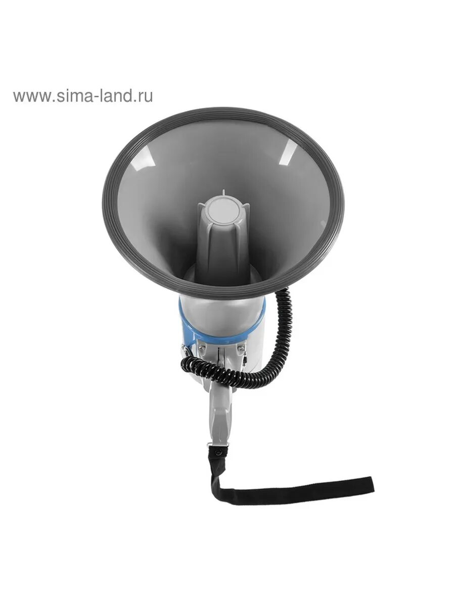 Мегафон переносной с дальностью 1000 м и сиреной