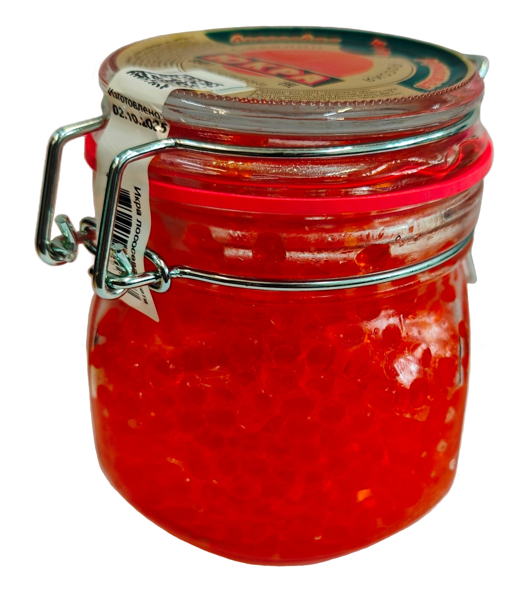 Икра лососевая зернистая Кета 350 грамм ст/б