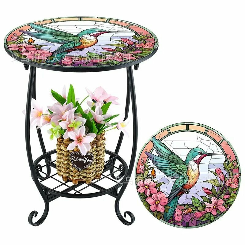 Садовый стол, Металл 35х35х43 см