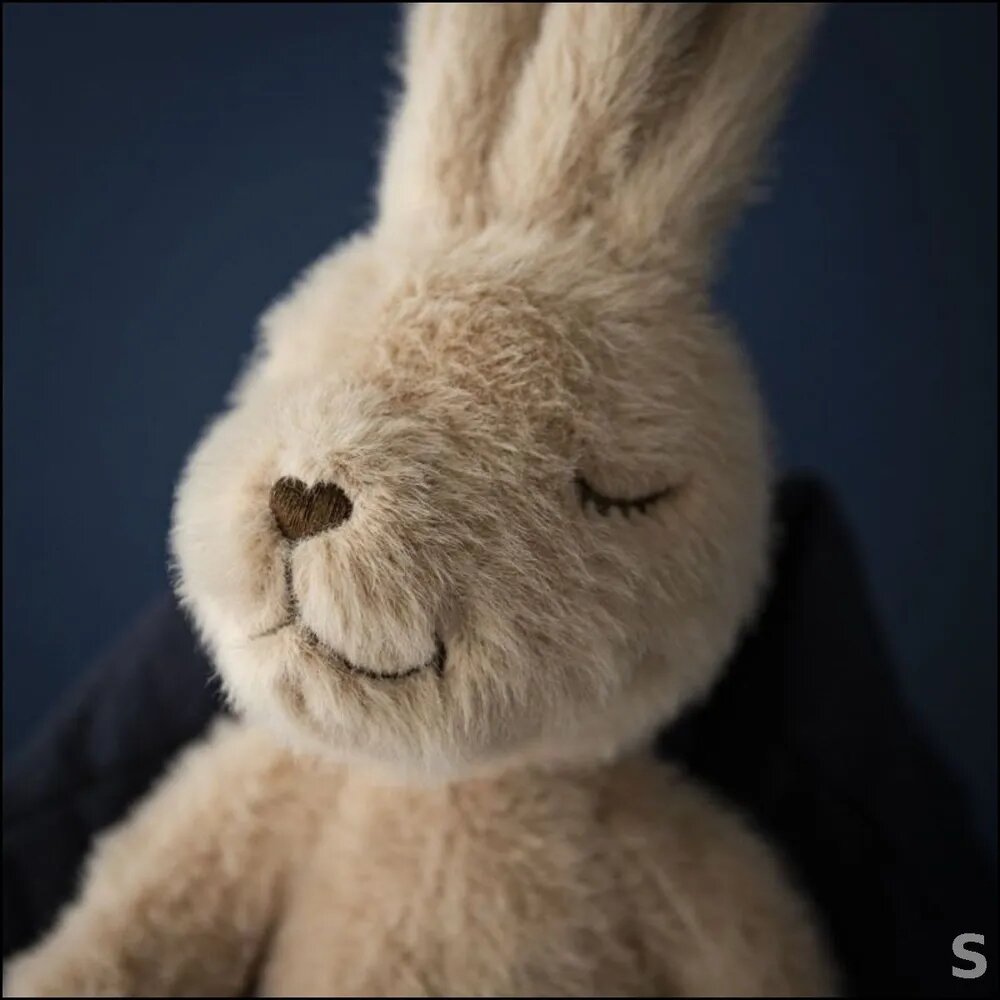 Эксклюзивные куклы из искусственного соболя в бежевых тонах, плюшевые игрушки Кролик