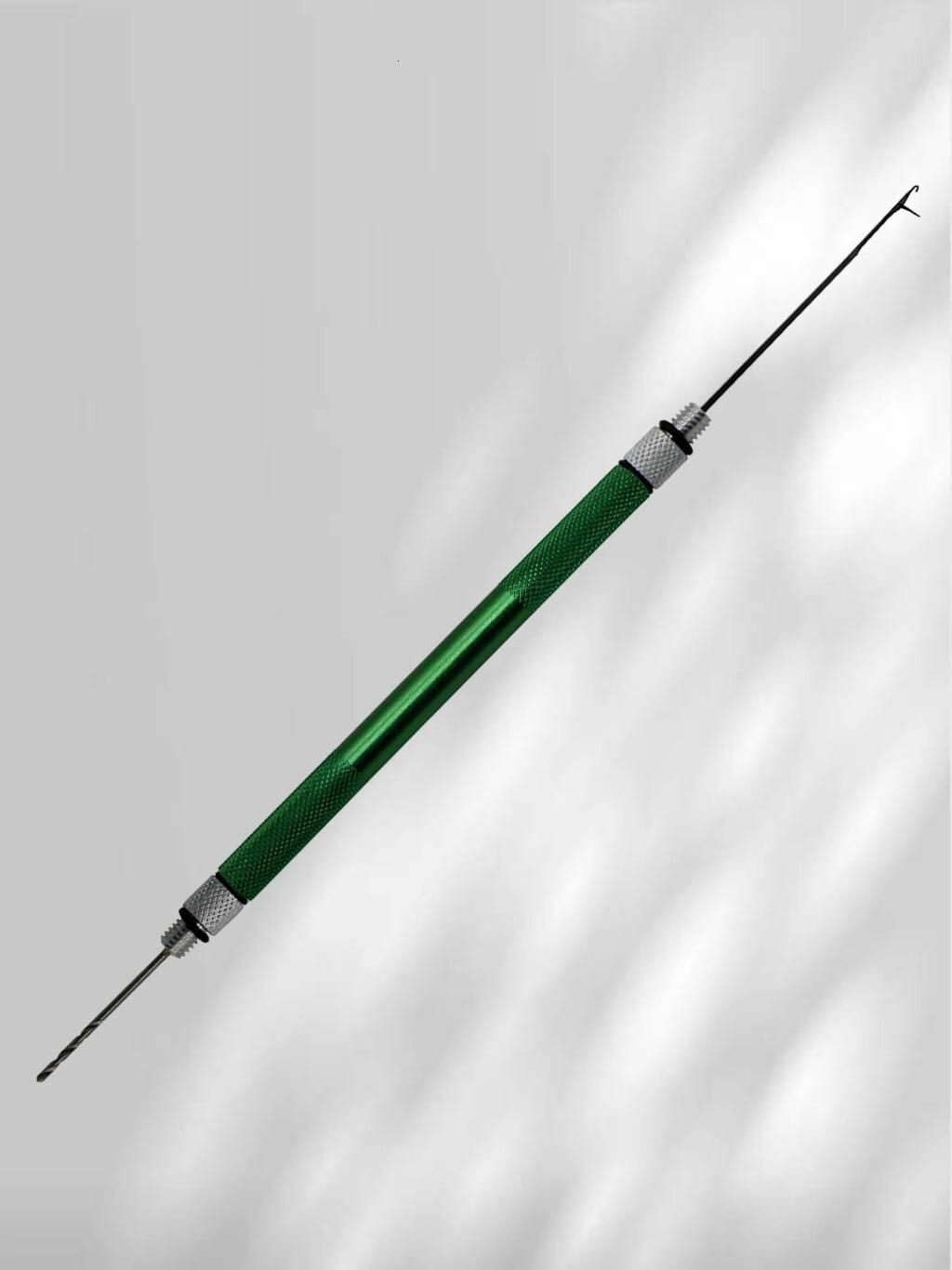 Съёмная игла для монтажа насадок при карповой ловле, Зеленый