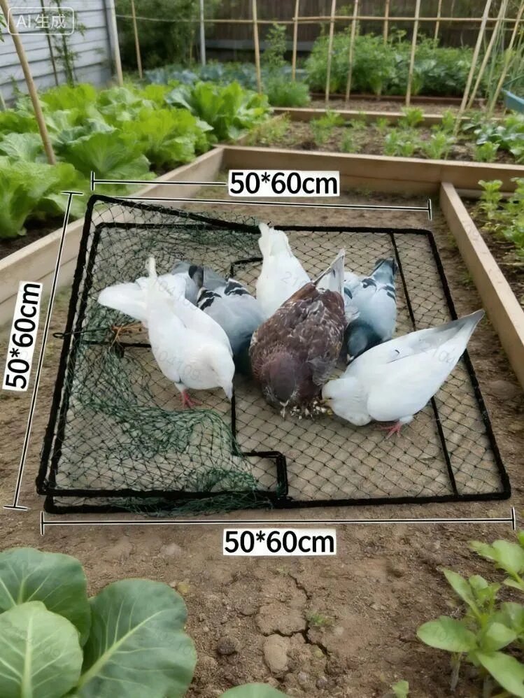 Ловушка для крупных и средних птиц 50*60CM