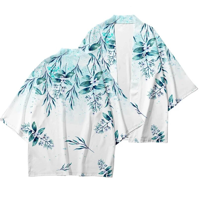 Полиэстер Хаори Кимоно 2XL, HH20448LJ